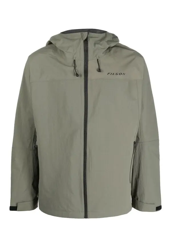 Filson Swiftwater Zipped Hooded Jacket - Green