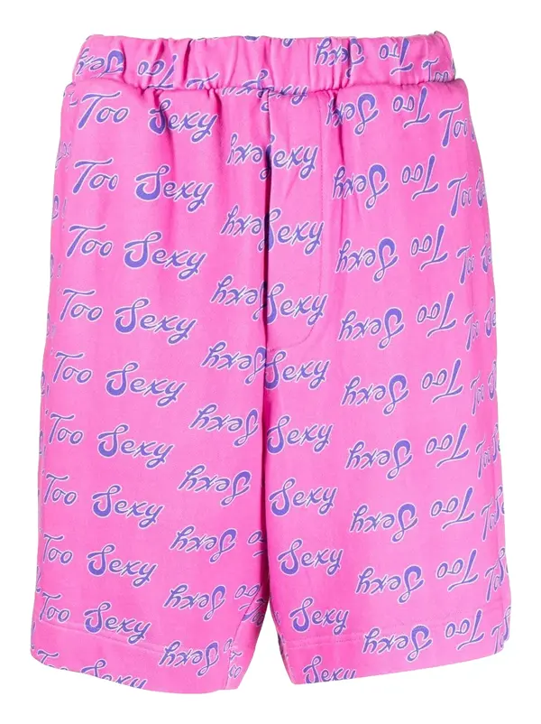 Natasha Zinko All-over Print Shorts - Pink