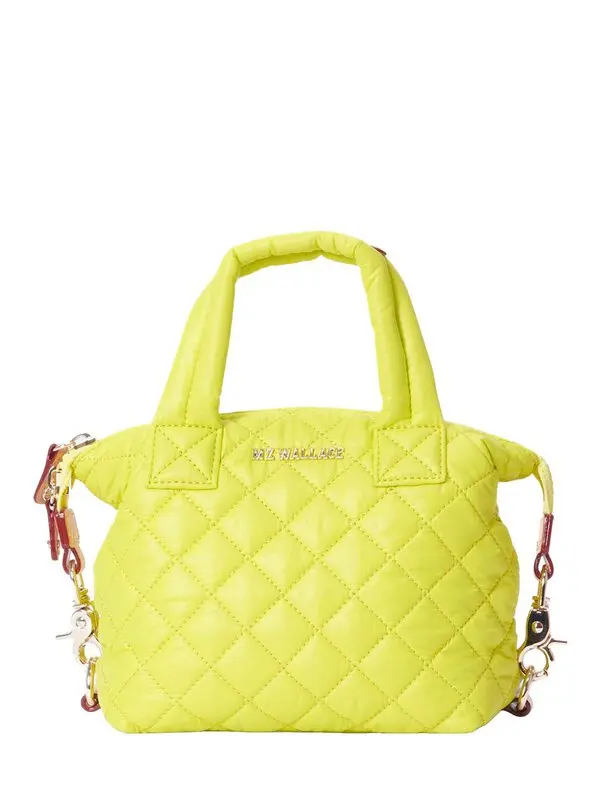 Mz Wallace Micro Sutton Tote - Acid Yellow