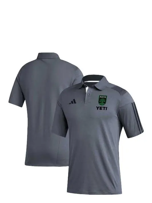 Adidas Austin Fc 2023 On-field Training Polo - Gray