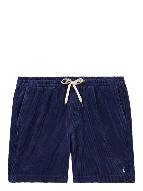 Polo Ralph Lauren Prepster Cotton-corduroy Shorts - Blue