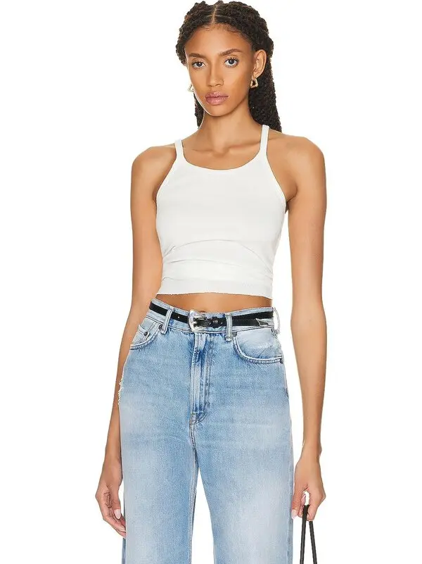 Eterne Rib Tank Top - Ivory