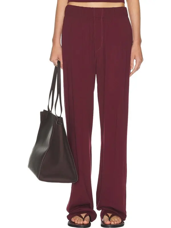 Eterne Lounge Pant - Oxblood
