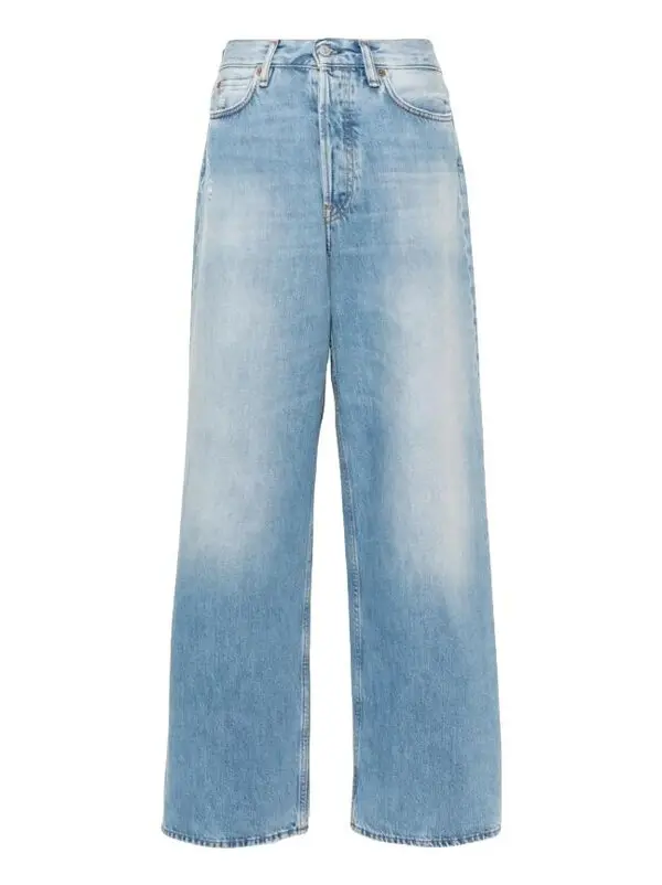 Acne Studios Wide-leg Jeans - Light Blue