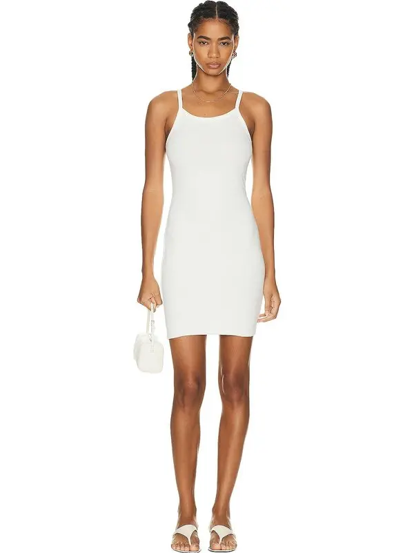 Eterne Tank Mini Dress - Cream