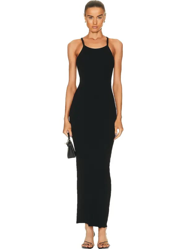 Eterne Tank Maxi Dress - Black