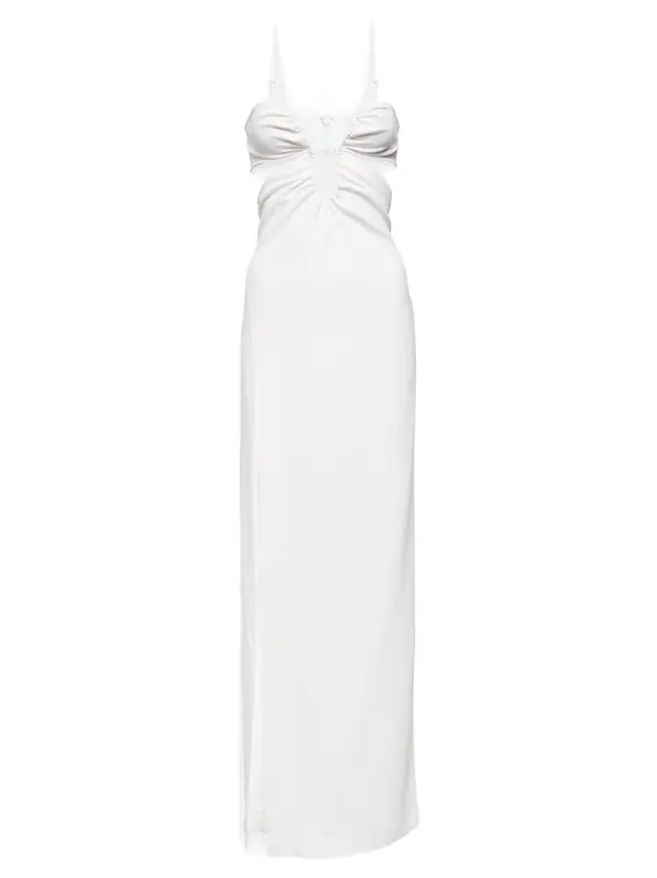 NENSI DOJAKA Bridal Cutout Gown - White