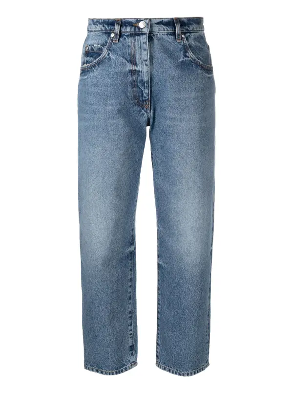 MSGM Straight-leg Denim Jeans - Blue