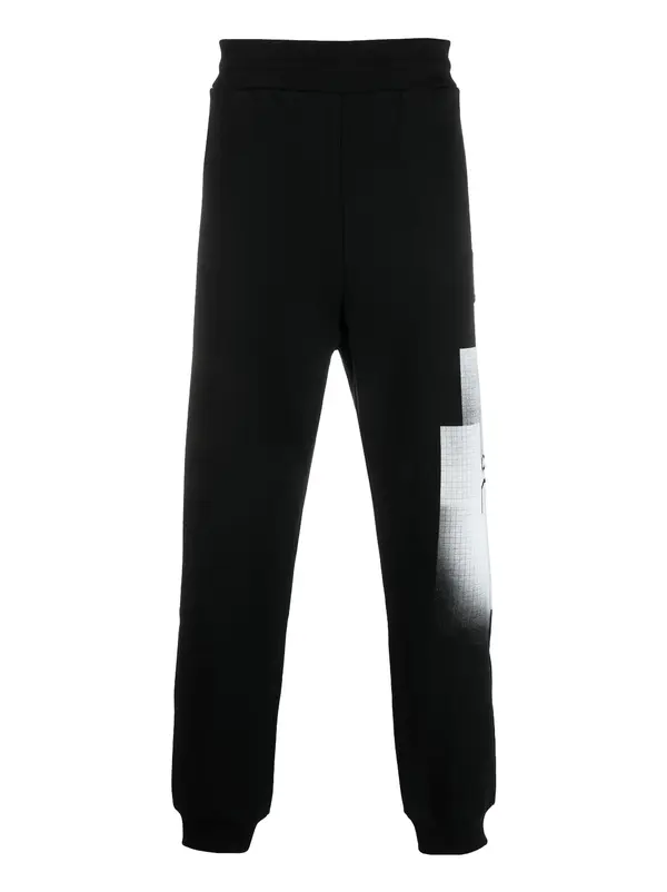 A-COLD-WALL* Brutalist Logo-print Track Pants - Black