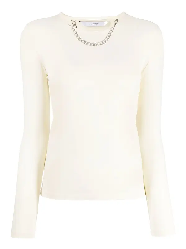 PUSHBUTTON Long-sleeve Top - Yellow