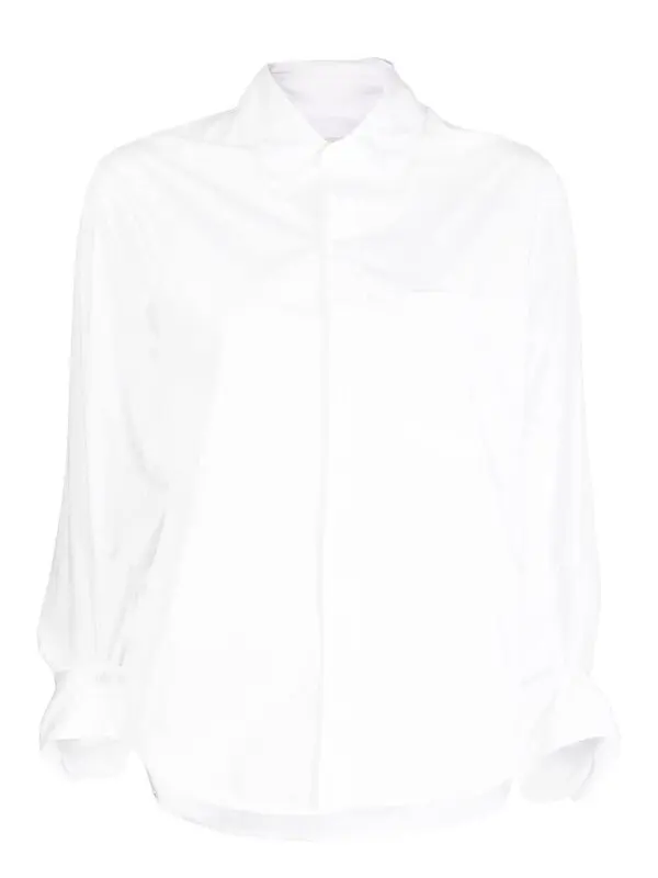 Citizens Of Humanity Long-sleeved Button-up Shirt - White