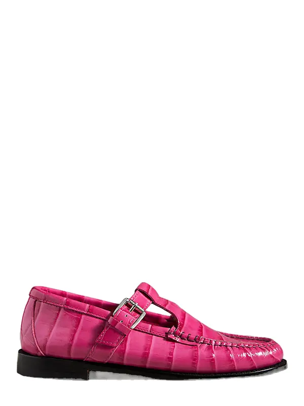 G.H.BASS Mary Jane Weejuns Flats - Pink