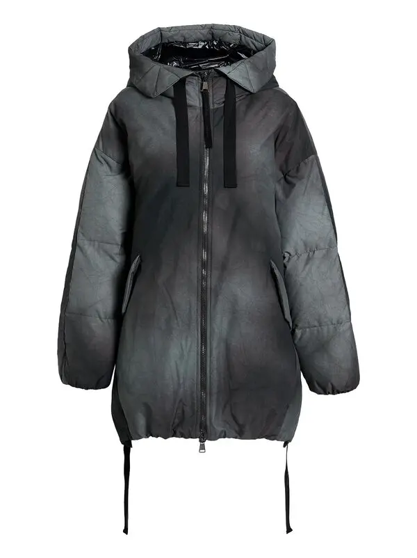 HOLDEN Tie-dyed Hooded Down Parka - Anthracite
