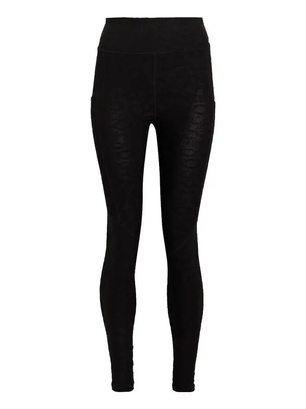 Twenty Montréal Stretchjacquard Leggings - Black