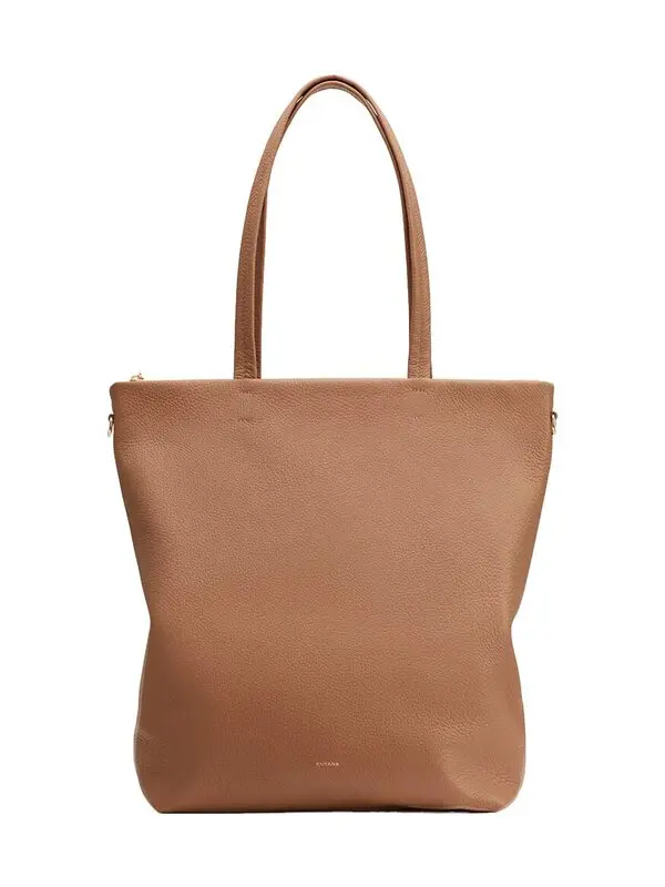 Cuyana Easy Zipper Tote Bag - Caramel