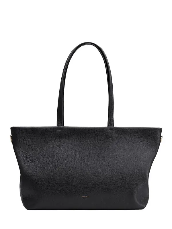 Cuyana Small Easy Zipper Tote Bag - Black