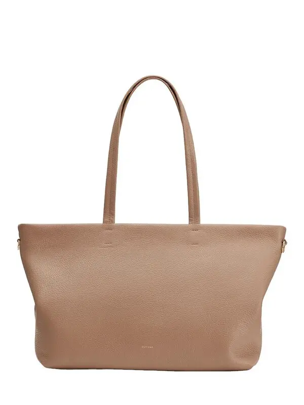 Cuyana Small Easy Zipper Tote Bag - Cappuccino