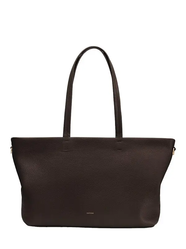 Cuyana Small Easy Zipper Tote Bag - Mocha