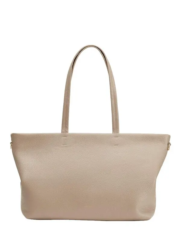 Cuyana Small Easy Zipper Tote Bag - Stone