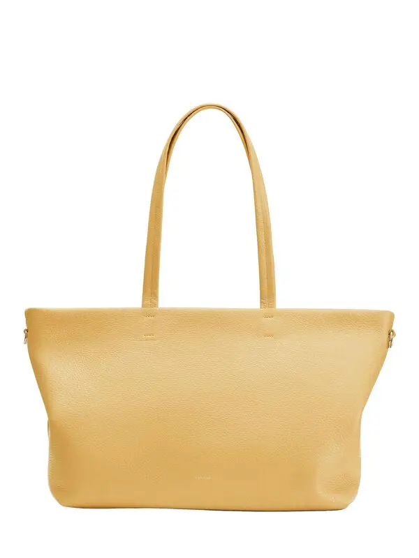 Cuyana Small Easy Zipper Tote Bag - Yellow