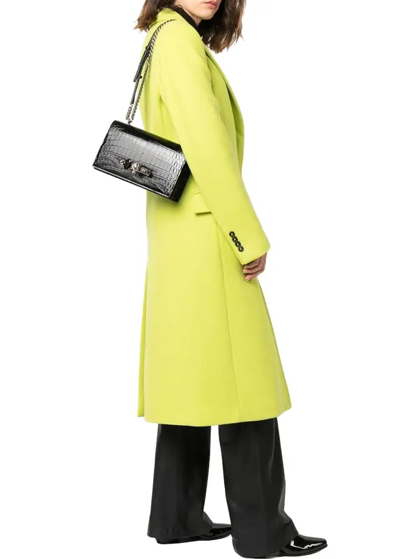 Alexander McQueen Satchel Crossbody Bag - Black