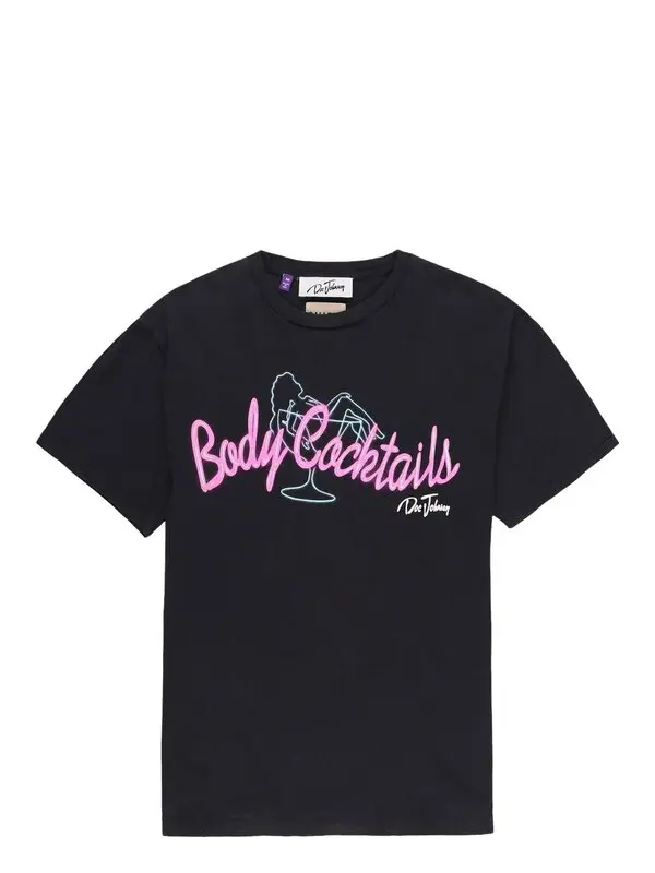 GALLERY DEPT. Body Cocktails Logo-print T-shirt - Black
