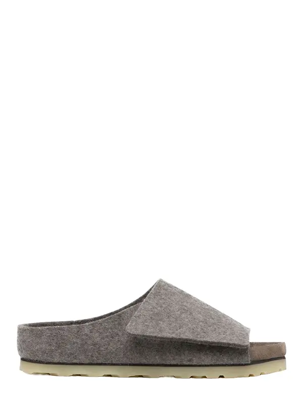 Fear Of God Open-toe Suede Slides - Grey