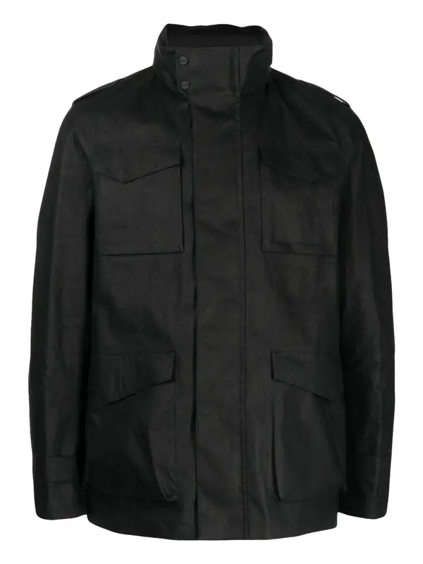 Herno Patch-pocket Field Jacket - Black