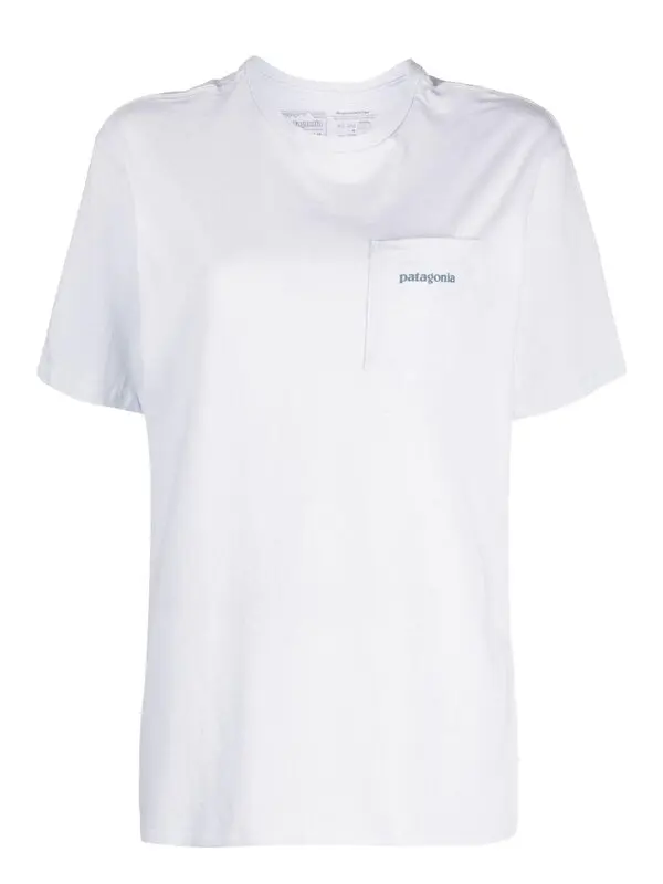 Patagonia Patch-pocket Perfomance T-shirt - Blue