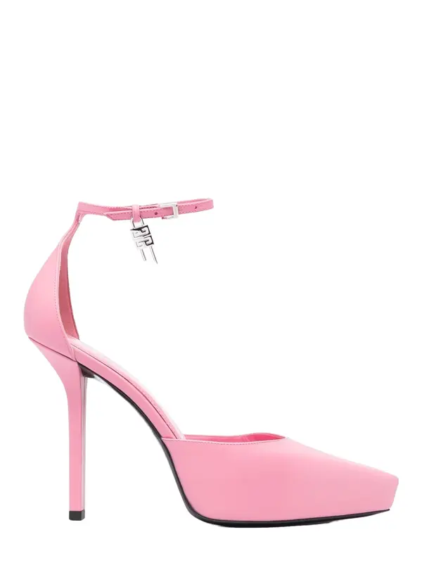 Givenchy G-lock Leather Platform Pumps - Pink
