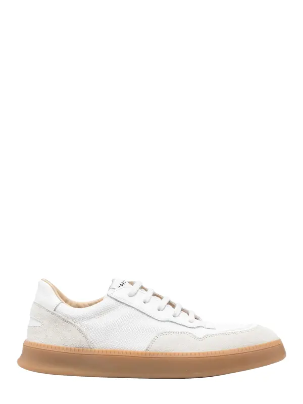 SPALWART Panelled Low-top Sneakers - White