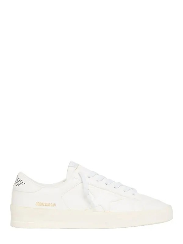Golden Goose Stardan Leather Low-top Sneakers - White