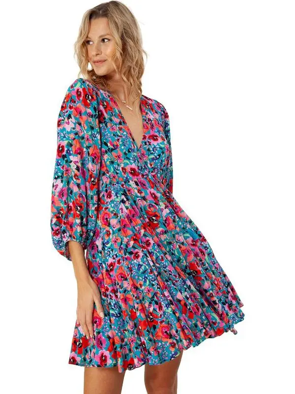 Hale Bob Geena Dress - Floral / Multicolor