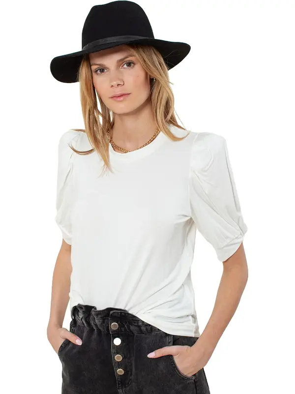Hale Bob Questa Jersey Top - White