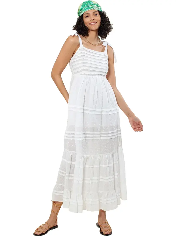 Hale Bob Sayen Maxi Dress - White
