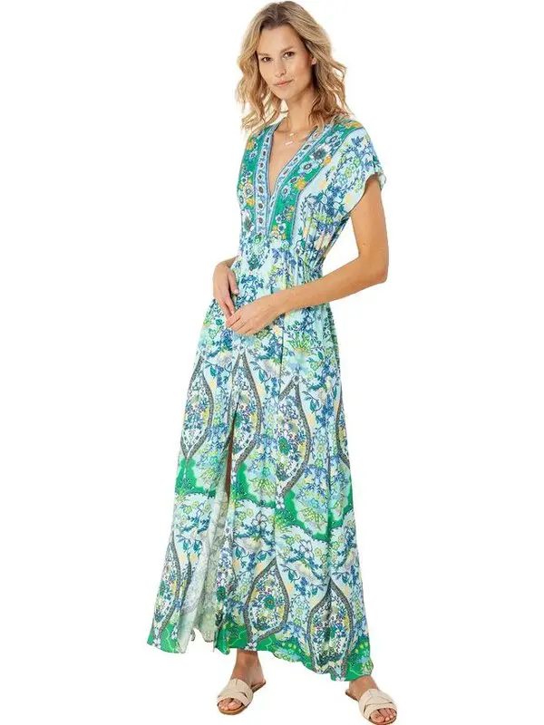 Hale Bob Viette Maxi Dress - Blue