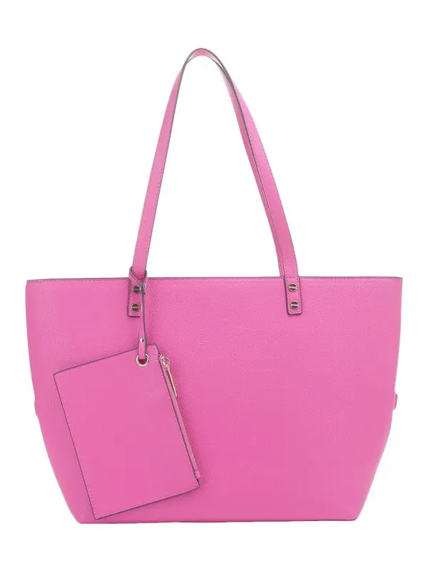 MALI + LILI Estie Vegan Leather Tote - Pink