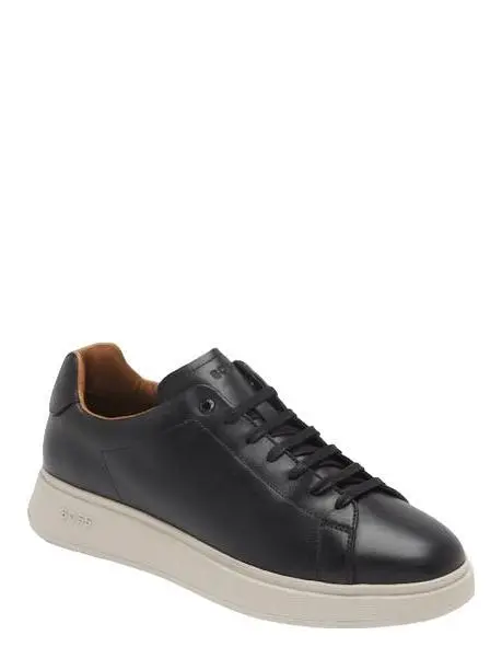 BOSS Bulton Leather Sneakers - Blk