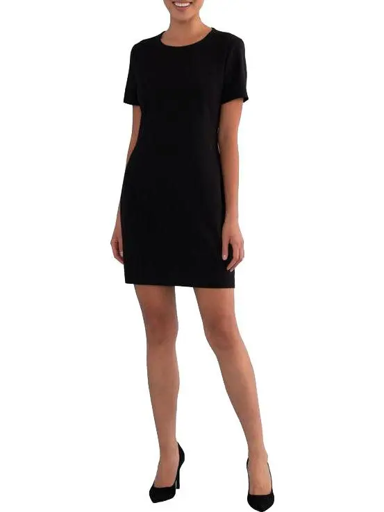 SUITABLY Keynote Short Sleeve Dress - Black