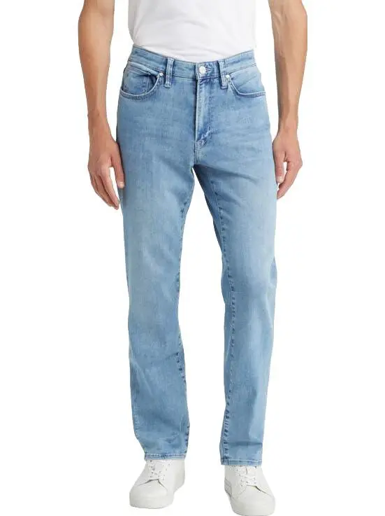 34 Heritage Courage Straight Leg Jeans - Bleached Urban