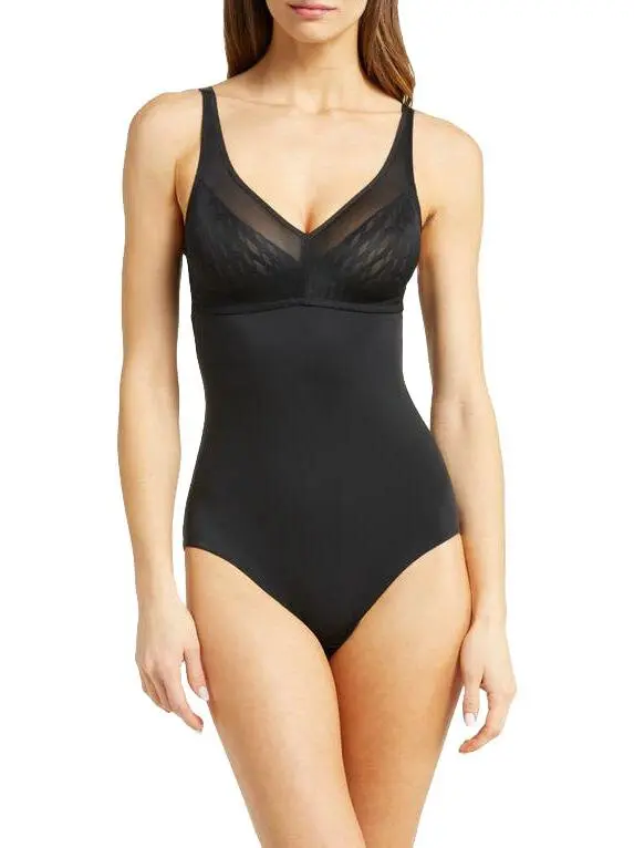 Wacoal Elevated Allure Wirefree Shaping Bodysuit - Black