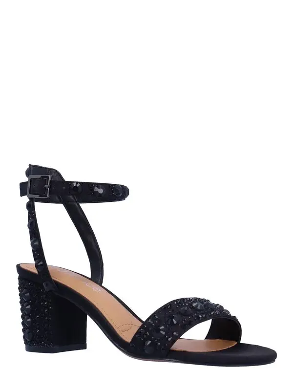 J. Reneé Evelina Ankle Strap Sandal - Black