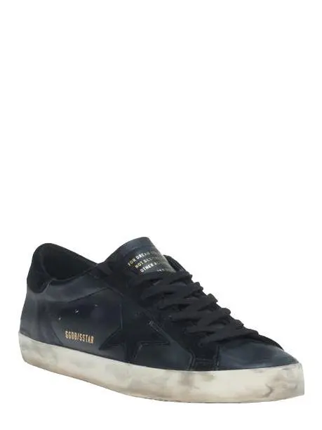 Golden Goose Super-star Low-top Sneakers - Black