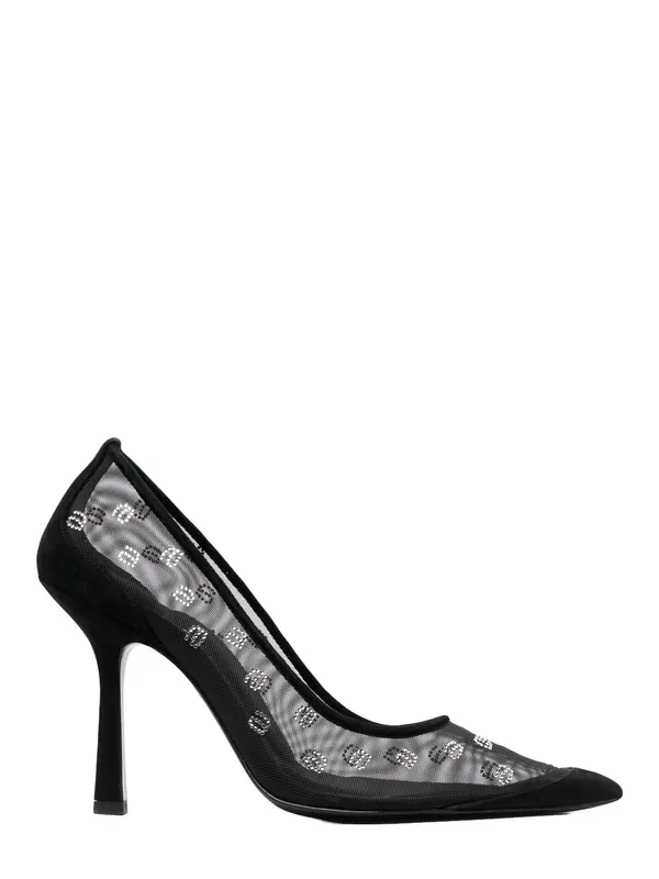 Alexander Wang 105mm Delphine Pumps - Black
