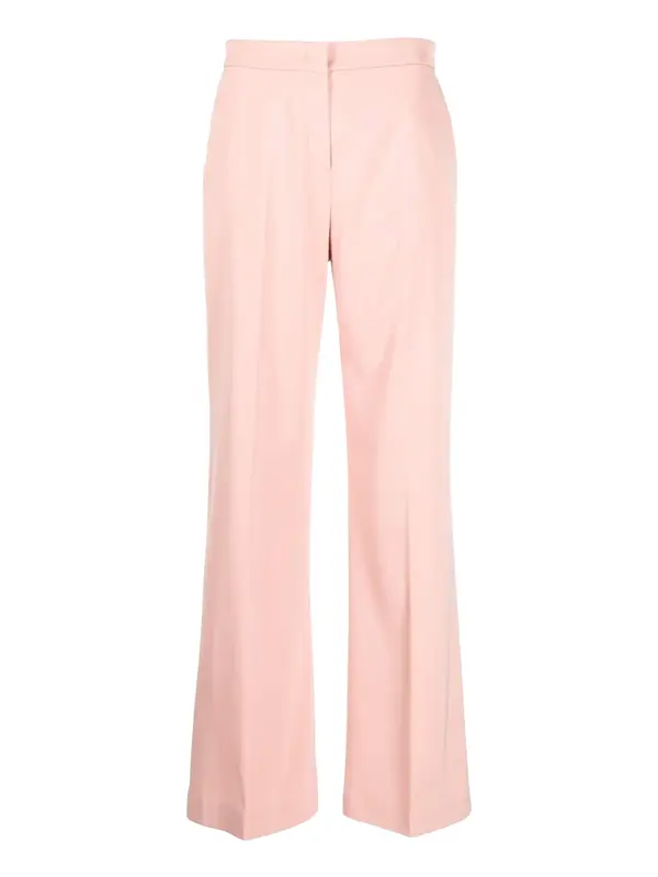 Pinko Flared Tailored Trousers - Pink