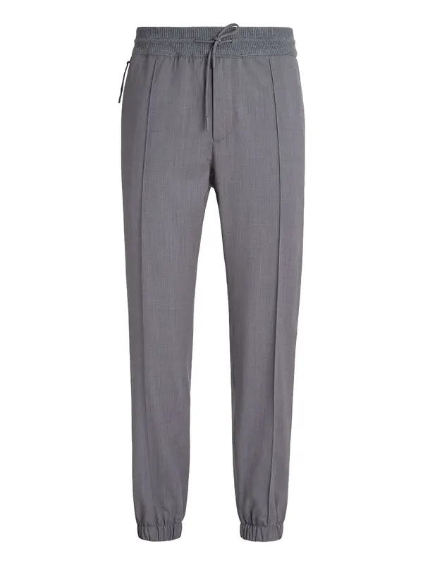 Zegna High Performance™ Wool Joggers - Grey
