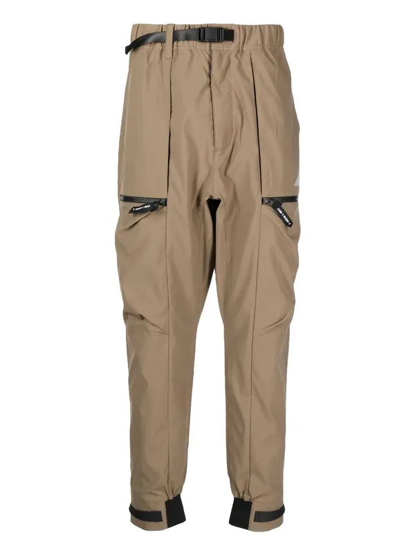 SPOONYARD Primeflex Drop-crotch Tech Joggers - Brown