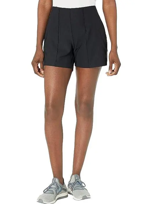 Adidas Pin Tuck 5 Pull-on Shorts - Black