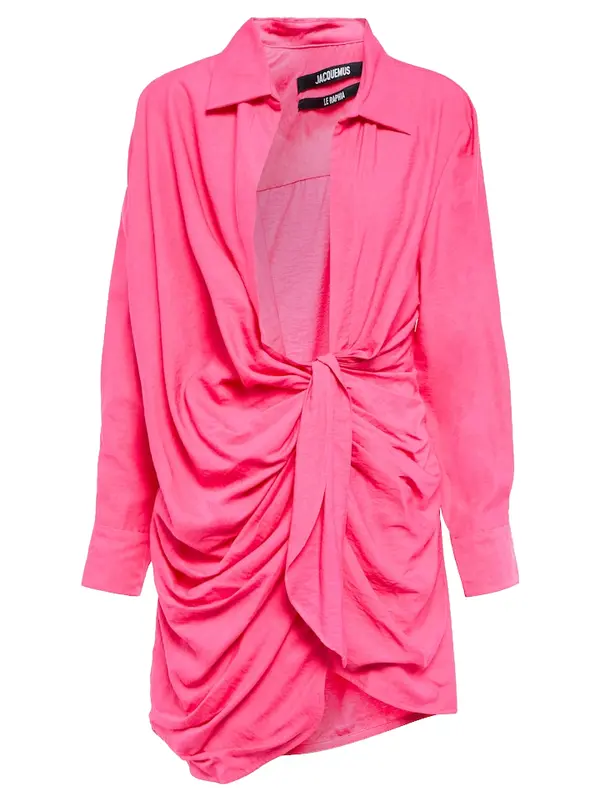 Jacquemus La Robe Bahia Minidress - Pink