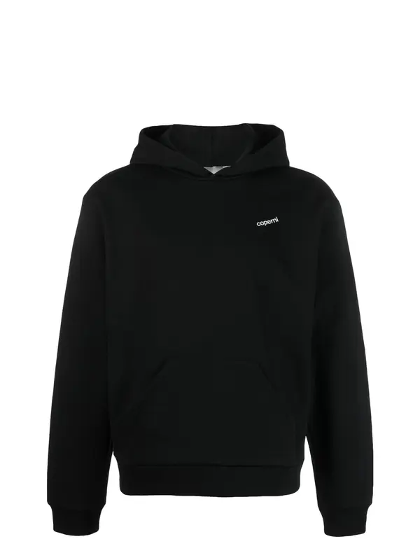 Coperni Logo-print Hoodie - Black